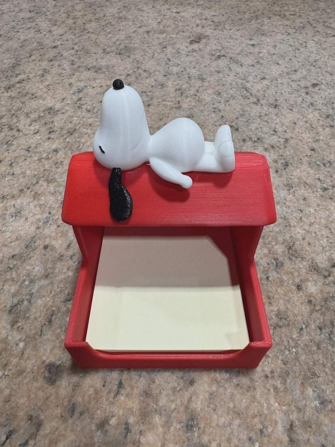 Snoopy Post-it/sticky Note Holder - Etsy