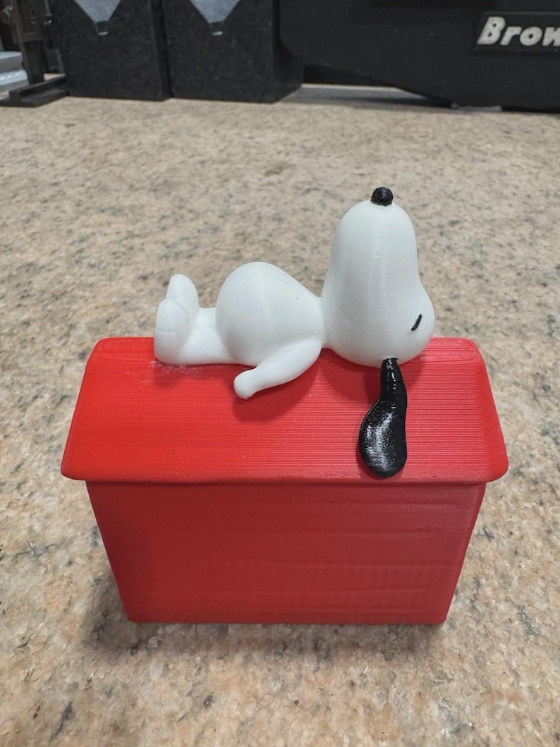 Snoopy Post-it/sticky Note Holder - Etsy
