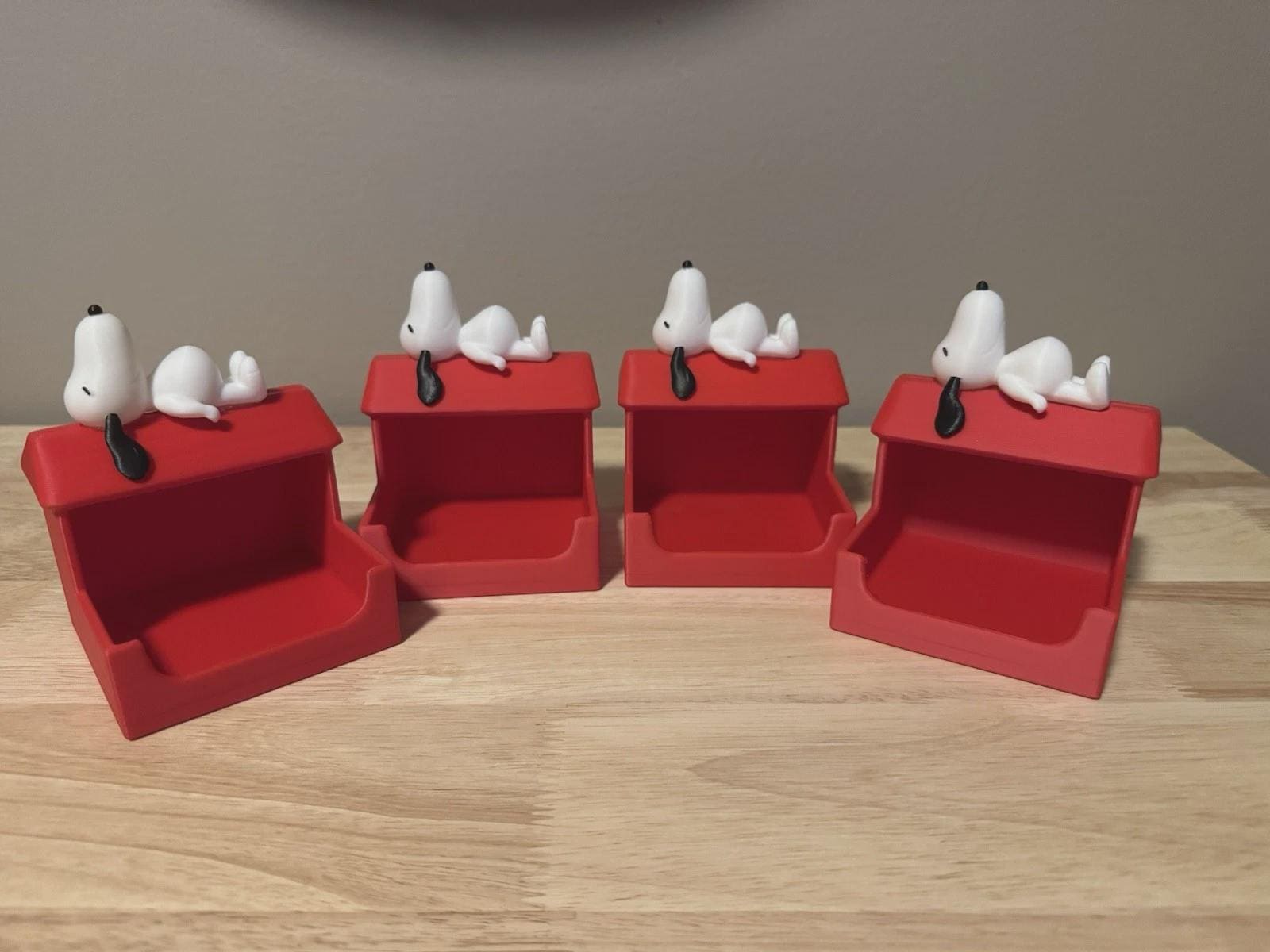 Snoopy Post-it/sticky Note Holder - Etsy