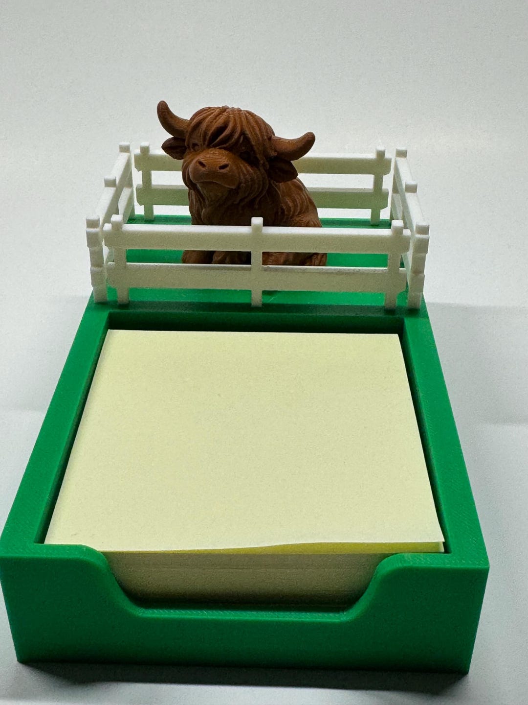 Highland Cow Post-it Holder - Etsy