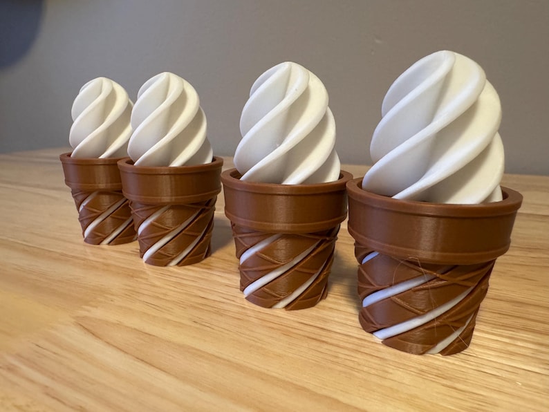 3d Ice Cream Fidgets - Etsy