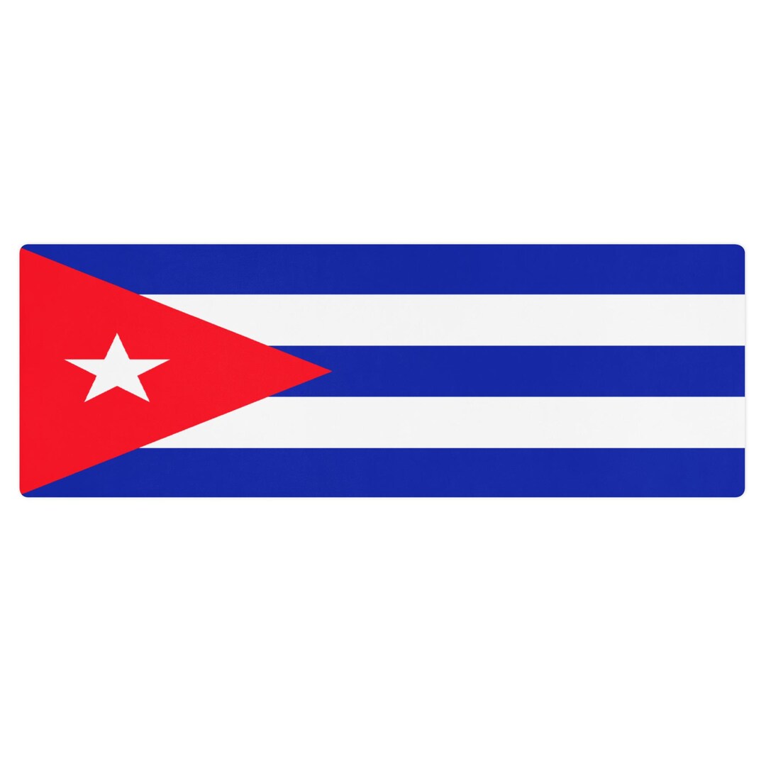 Cuba Flag Yoga Mat - Etsy