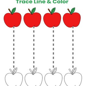 Printable Tracing Worksheets, Straight Line, Curved, Colorful Tracing ...