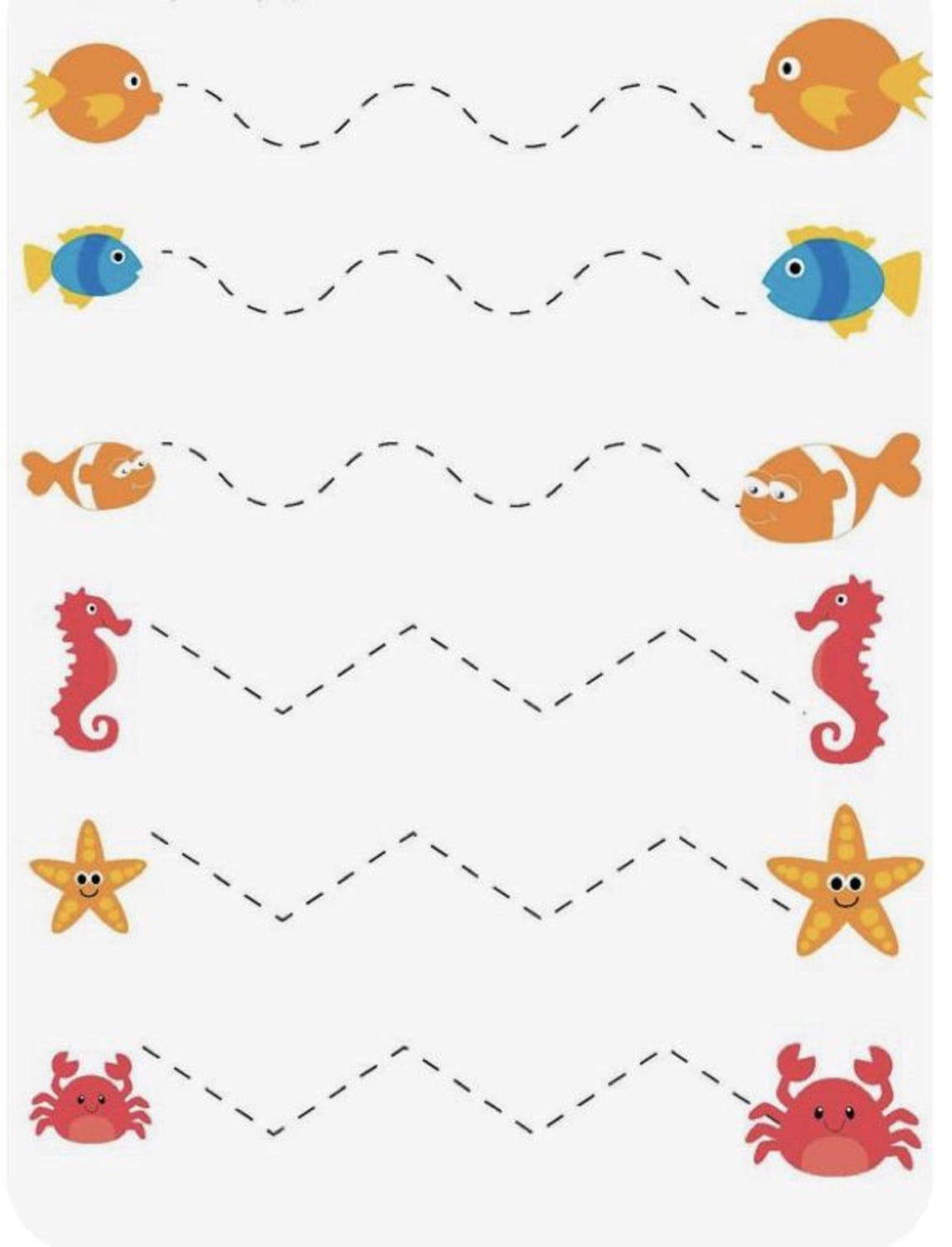 Printable Tracing Worksheets, Straight Line, Curved, Colorful Tracing ...