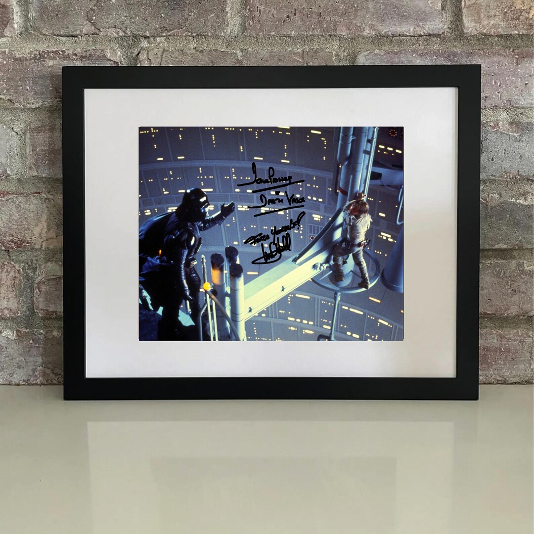 Star Wars Mark Hamill David Prowse Luke Skywalker Darth Vader ...