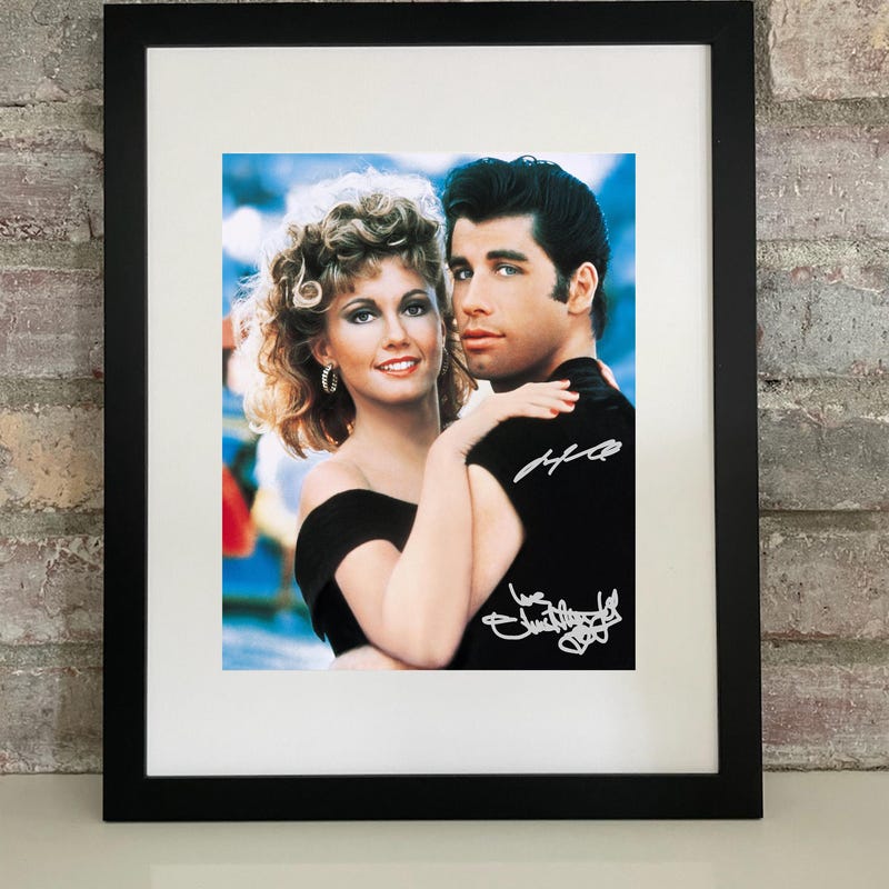 Grease Movie Autograph - Etsy