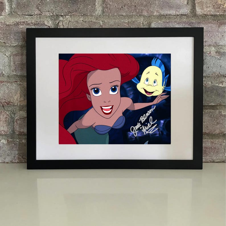 Jodi Benson - Ariel in the Little Mermaid Reprint Autograph Poster ...