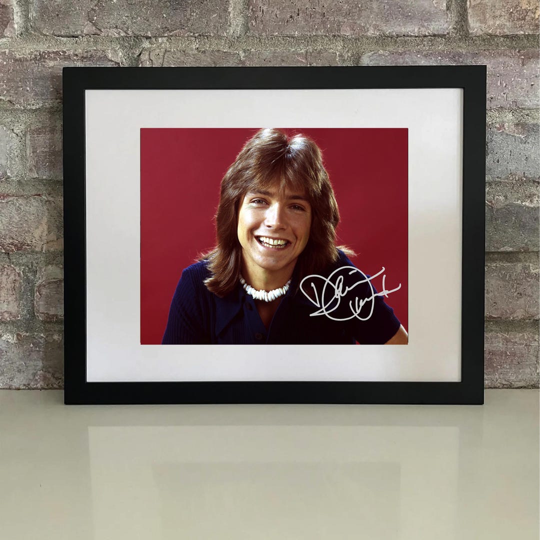 David Cassidy Keith Partridge Autographed Signed Poster Print the ...