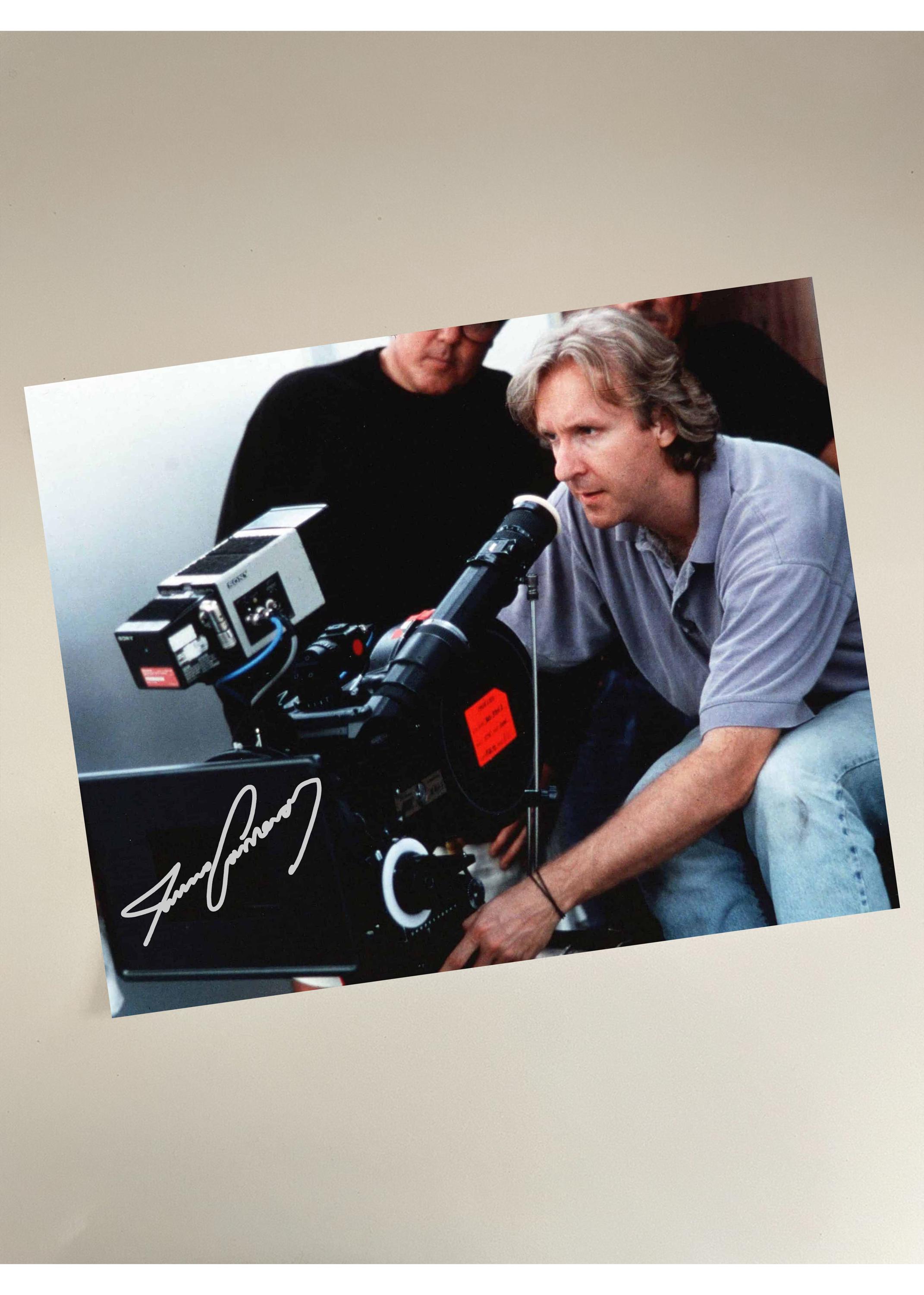 James Cameron Poster Photo Print With Reprint Autograph – Canadian ...