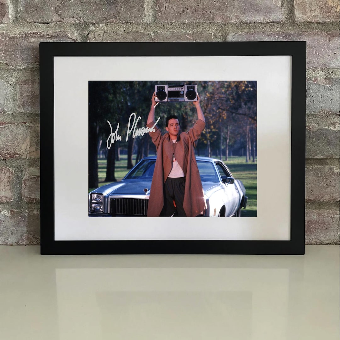 Say Anything... John Cusack Lloyd Dobler Autographed Signed REPRINT ...