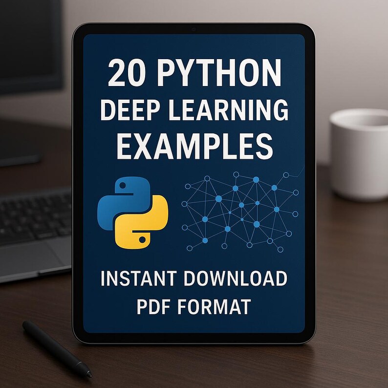 20 Python Deep Learning Examples - Etsy
