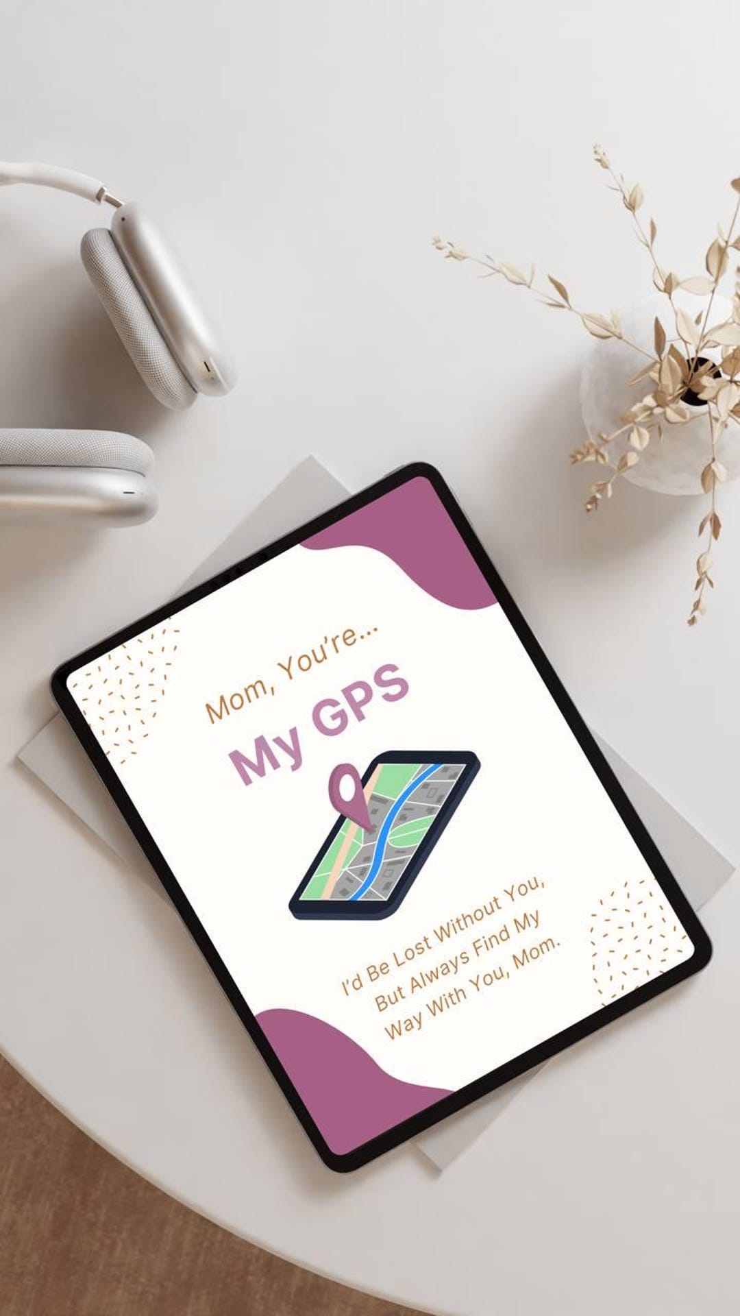 Digital Mom Card «mom, You’re My...gps» Series - Etsy
