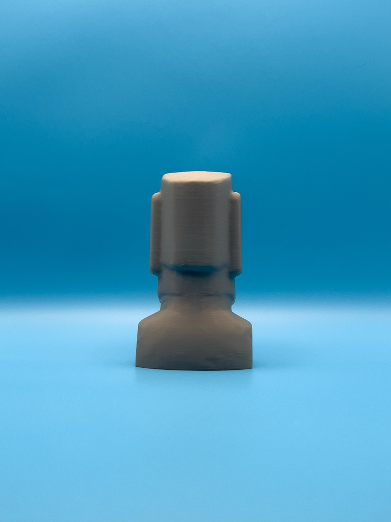 Moai Statue – 3D Printed Easter Island Head - Desk Decoration- Home ...