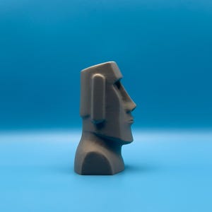 Moai Statue – 3D Printed Easter Island Head - Desk Decoration- Home ...