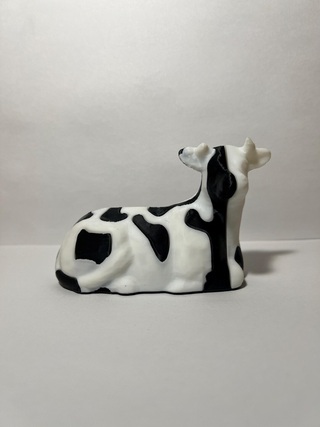 Decorative Cow - 3D Printed Desk Ornament - Etsy