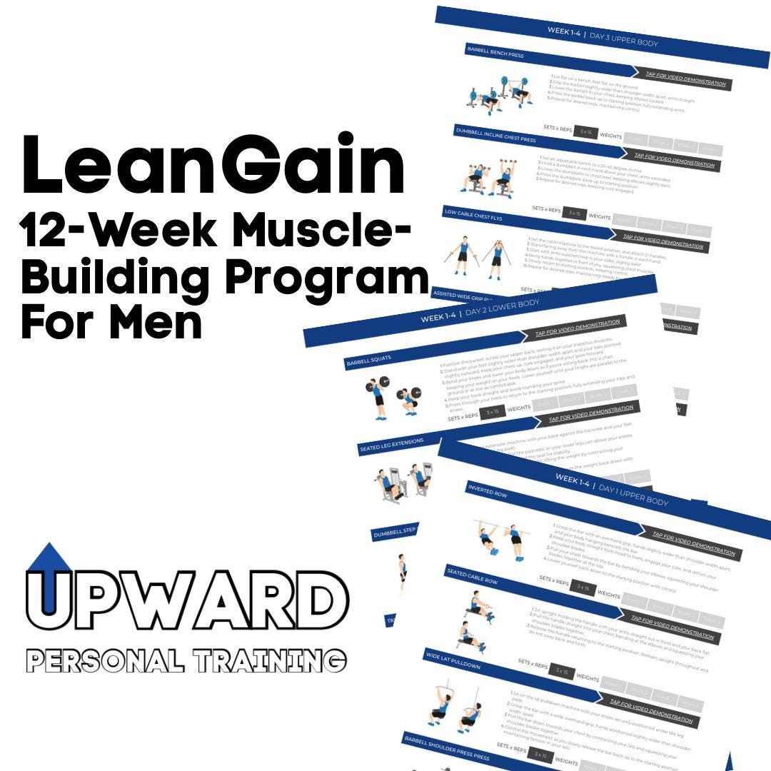 Leangain 12-week Muscle-building Program for Men | PDF Strength ...