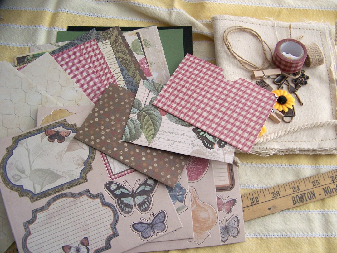 Recollections Altered Book Kit Altered Book Supply Canvas - Etsy UK