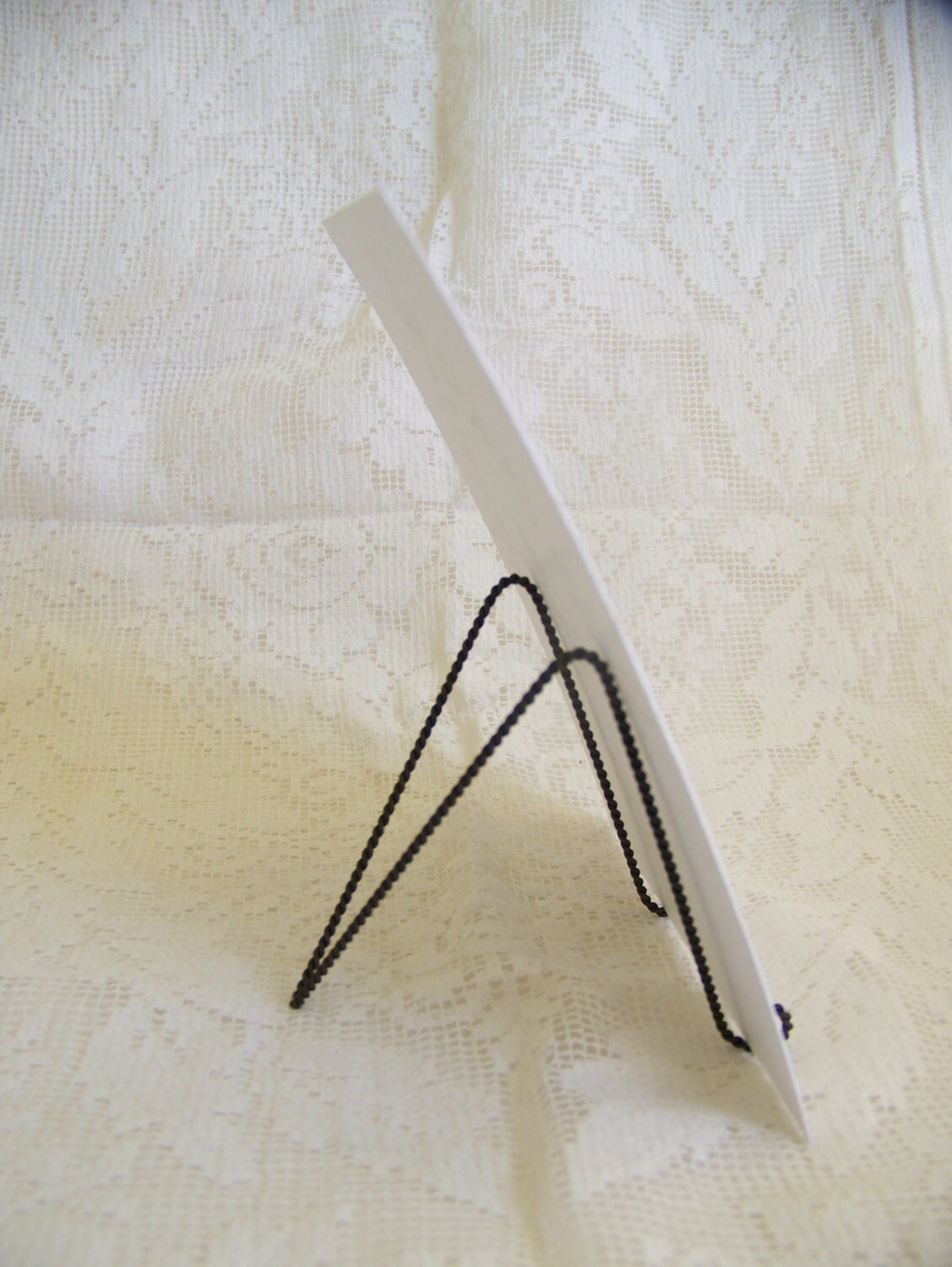 Set of 6 Rustic Wedding Wire Easels Wire Stands Table Number Stands 6 ...