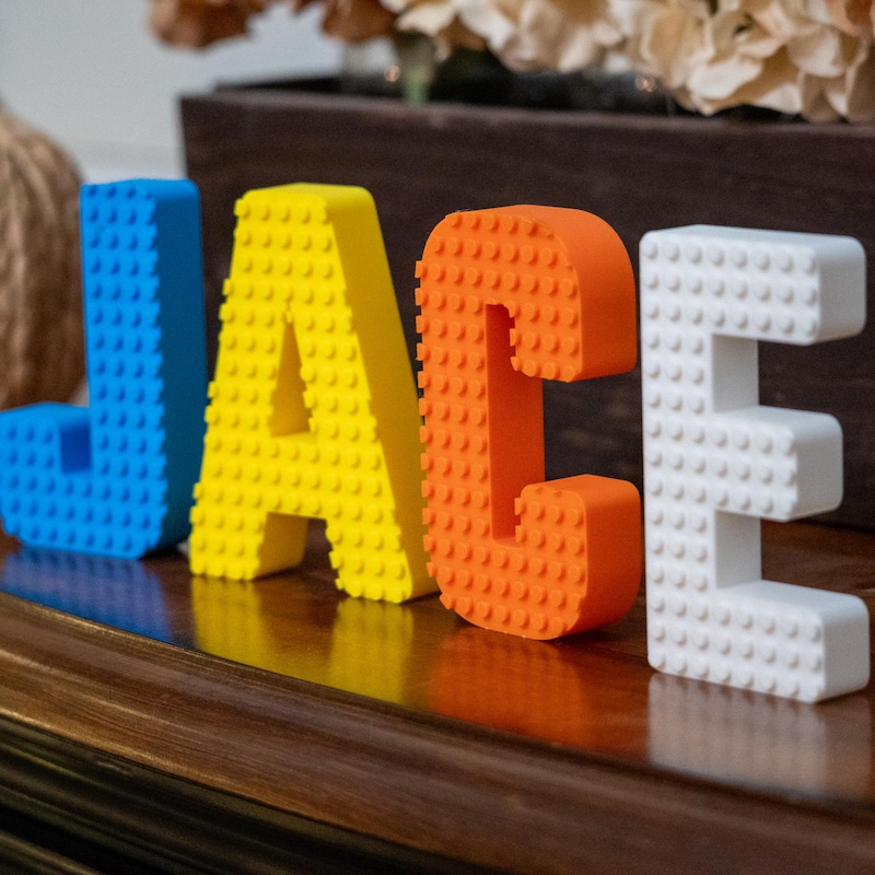 Brick 3d Letters - Etsy