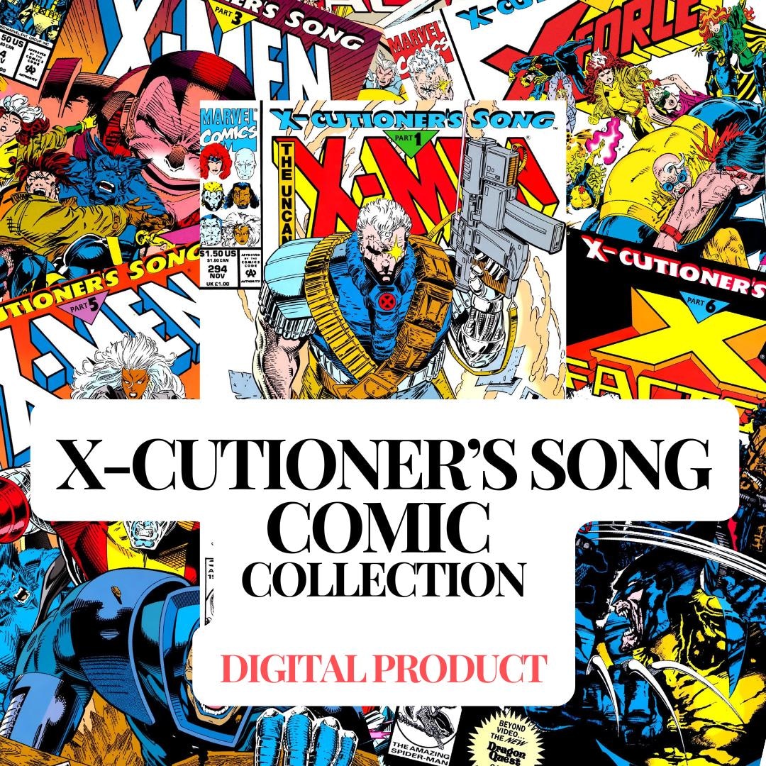 X-cutioner's Song Digital Comic Books Collection - Etsy