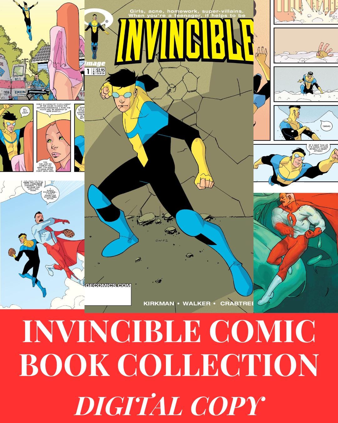 Invincible Comic Book Collection [digital Copy] - Etsy