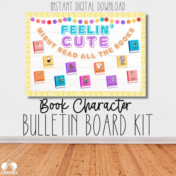 Book Character Bulletin Board - Etsy