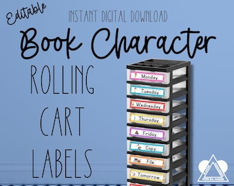 Book Characters Classroom Decor A-Z Posters | *BRAND NEW* | Literary ...