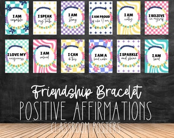 Friendship Bracelet Bead Lettering Kit With Borders | Customizable ...