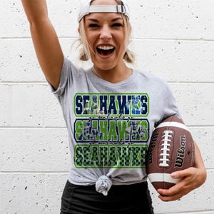 SEA Football Png, Seattle Seahawks Png, Let's Go Seahawks Png, Seahawks ...
