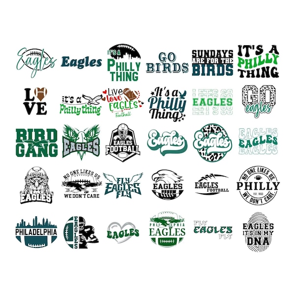 Philadelphia Eagles Go Birds Tshirt - Etsy