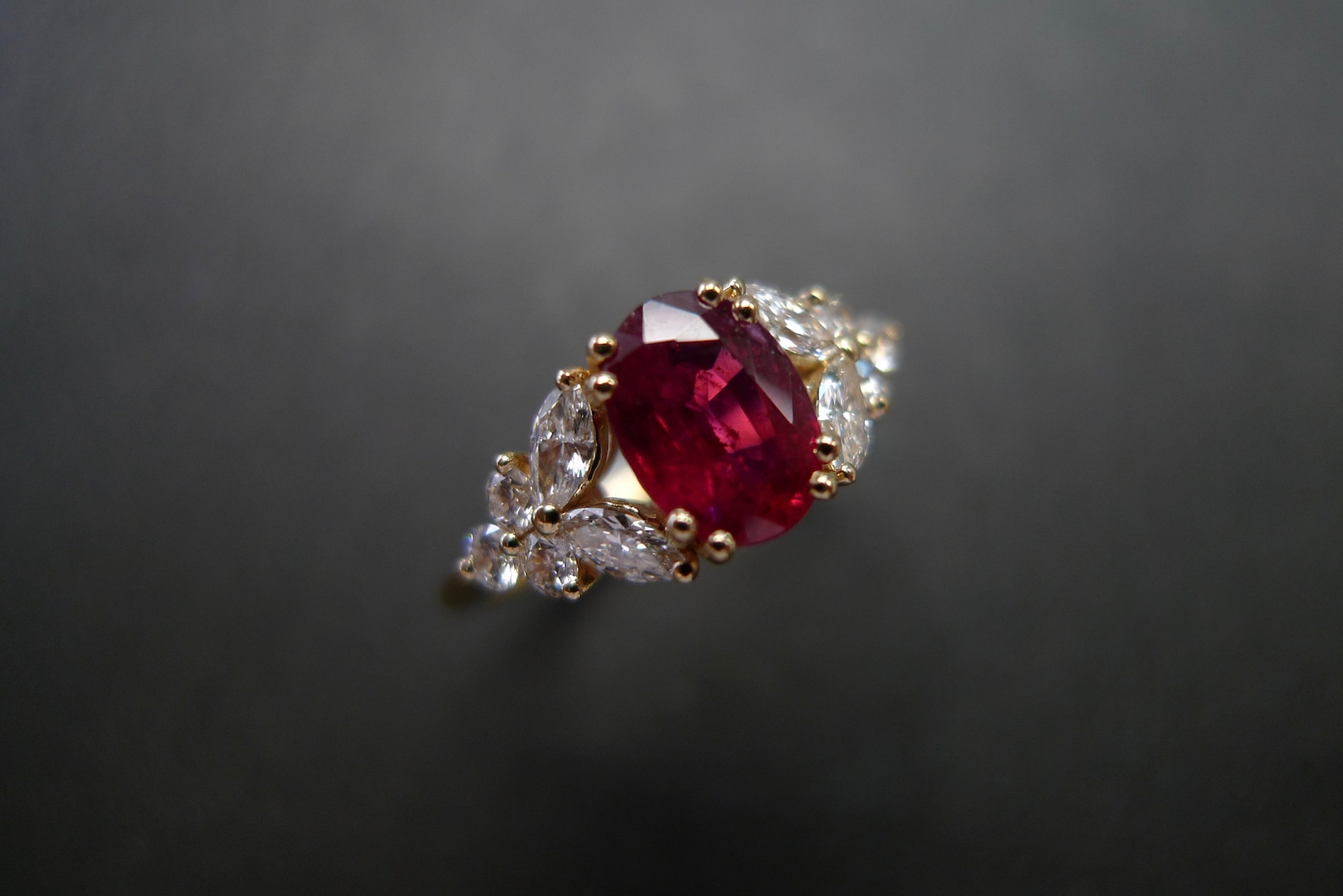 Ruby Ring | Ruby Engagement Ring | Red Gemstone Ring | Unique ...