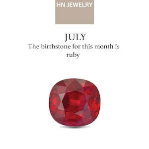 Natural Ruby Diamond Engagement Ring, 14K Rose Gold, July Birthstone ...