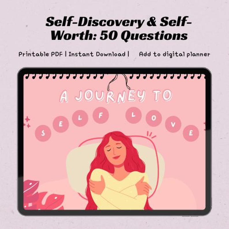50 Self-esteem Journal Prompts – Printable Confidence Boost Diary, Self ...