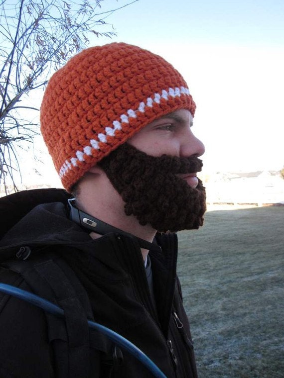 Adult ULTIMATE Bearded Beanie Carrot 1-stripe - Etsy
