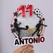 Soccer Cake Topper SVG | Football Shaker Template | Printable Sports ...