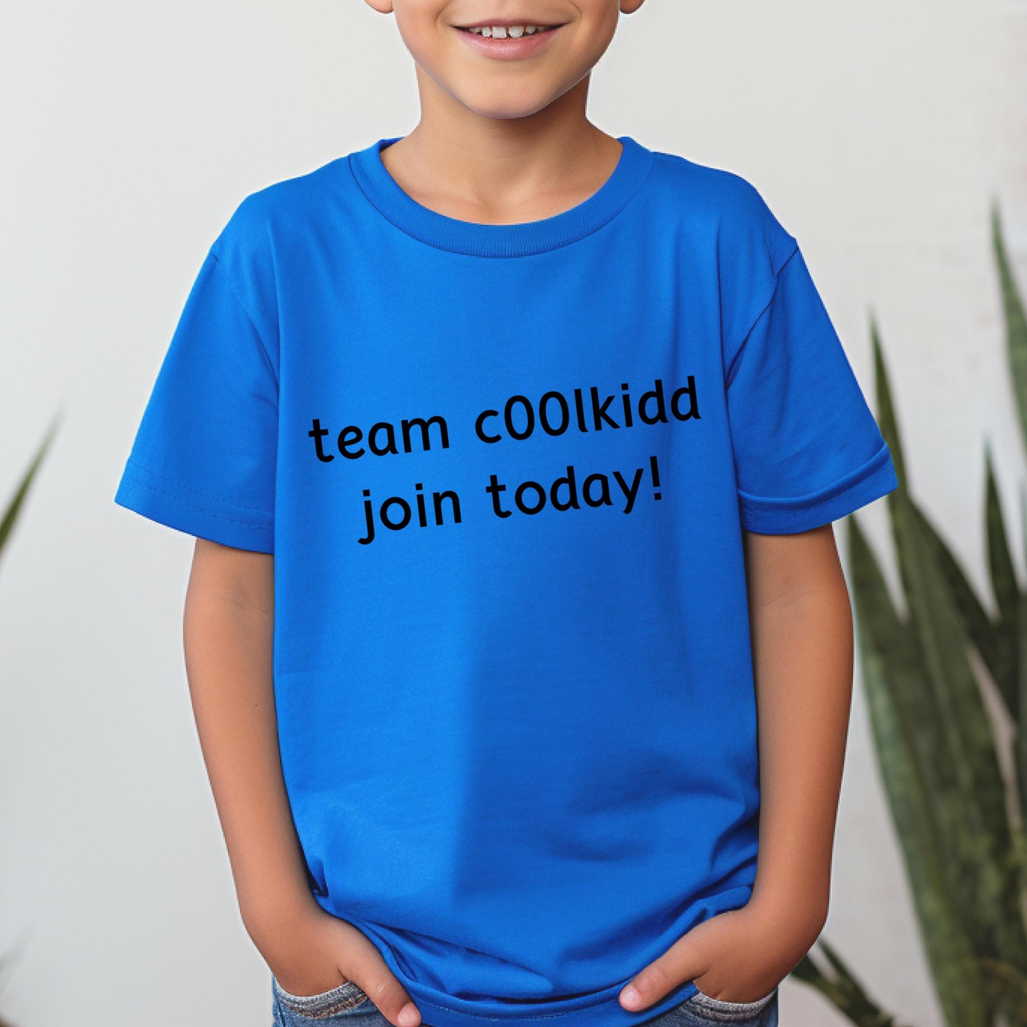 Team C00lkidd Join Today Shirt, Roblox, Hacker, Forsaken, Gamer Apparel ...