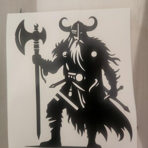 Viking Warriors Decal 8 Styles Sticker - Etsy