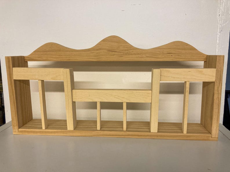 Handcrafted Pine Magazine Rack - Wall Mounted or Tabletop - Etsy