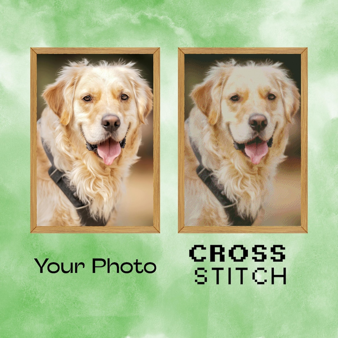 Customized Counted Cross Stitch Pattern, Convert Your Photo to Cross ...
