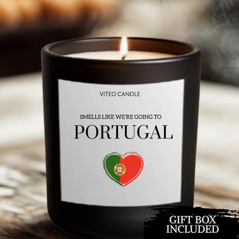 Made in Portugal Candle - Etsy