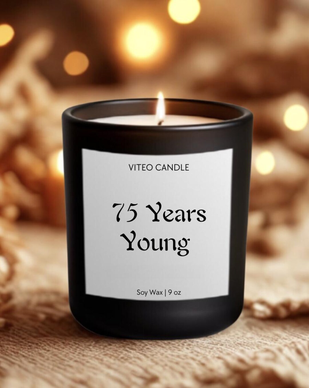 75th Birthday Gift 75th Birthday Candle Gift for Women Turning 75 Gift ...