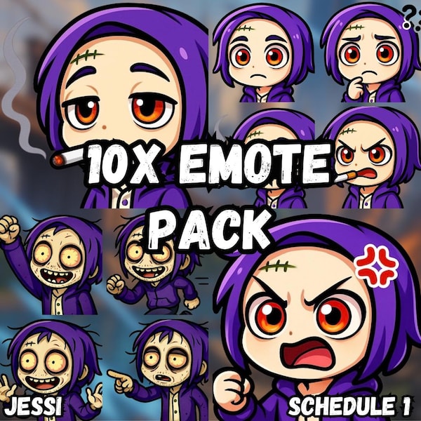 Angry Vtuber Emote - Etsy