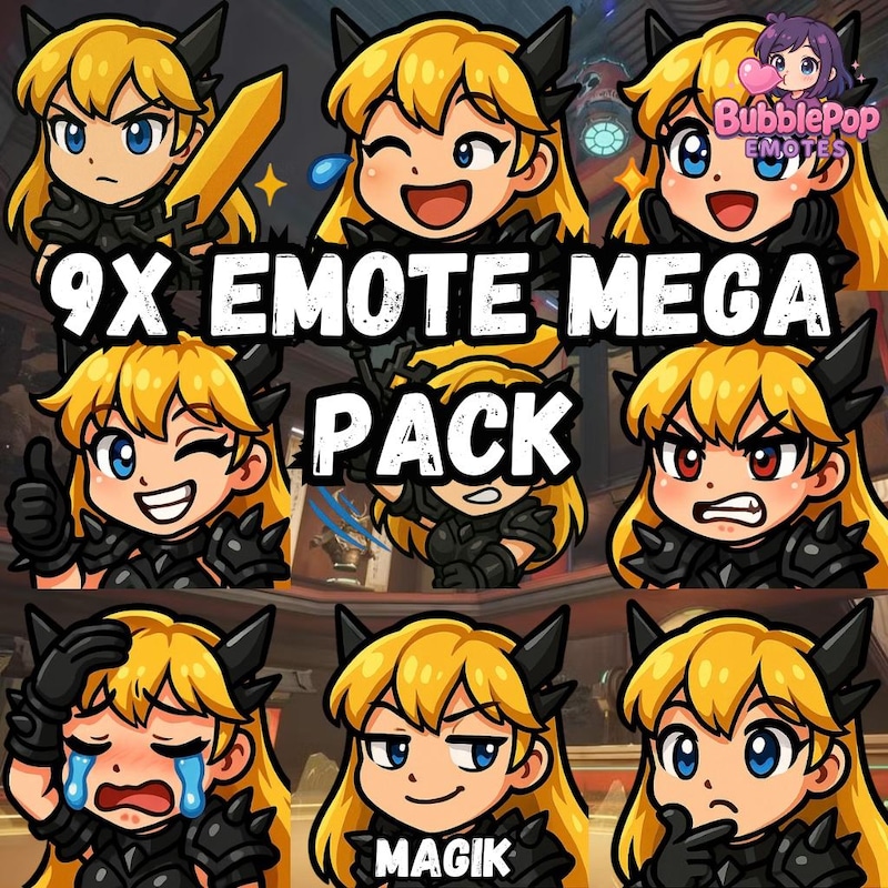 Emotes Magik - Etsy