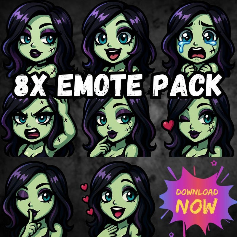 Twitch Emotes Animated Horror Zombie - Etsy