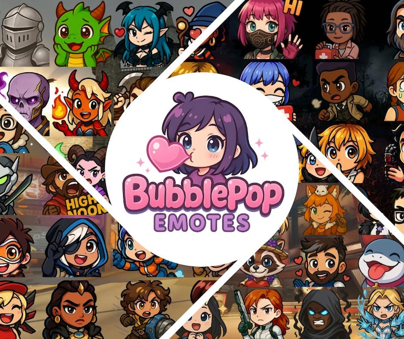 David King Emotes: 12x DBD Chibi Twitch & Discord Emote Pack - Etsy