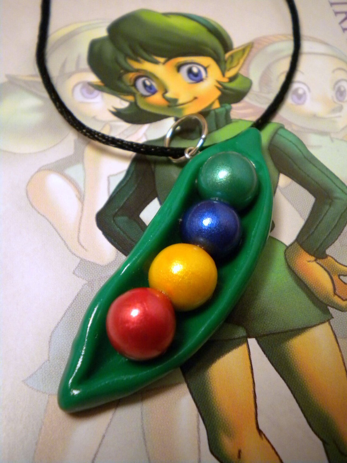 Legend of Zelda Magic Bean Necklace - Etsy