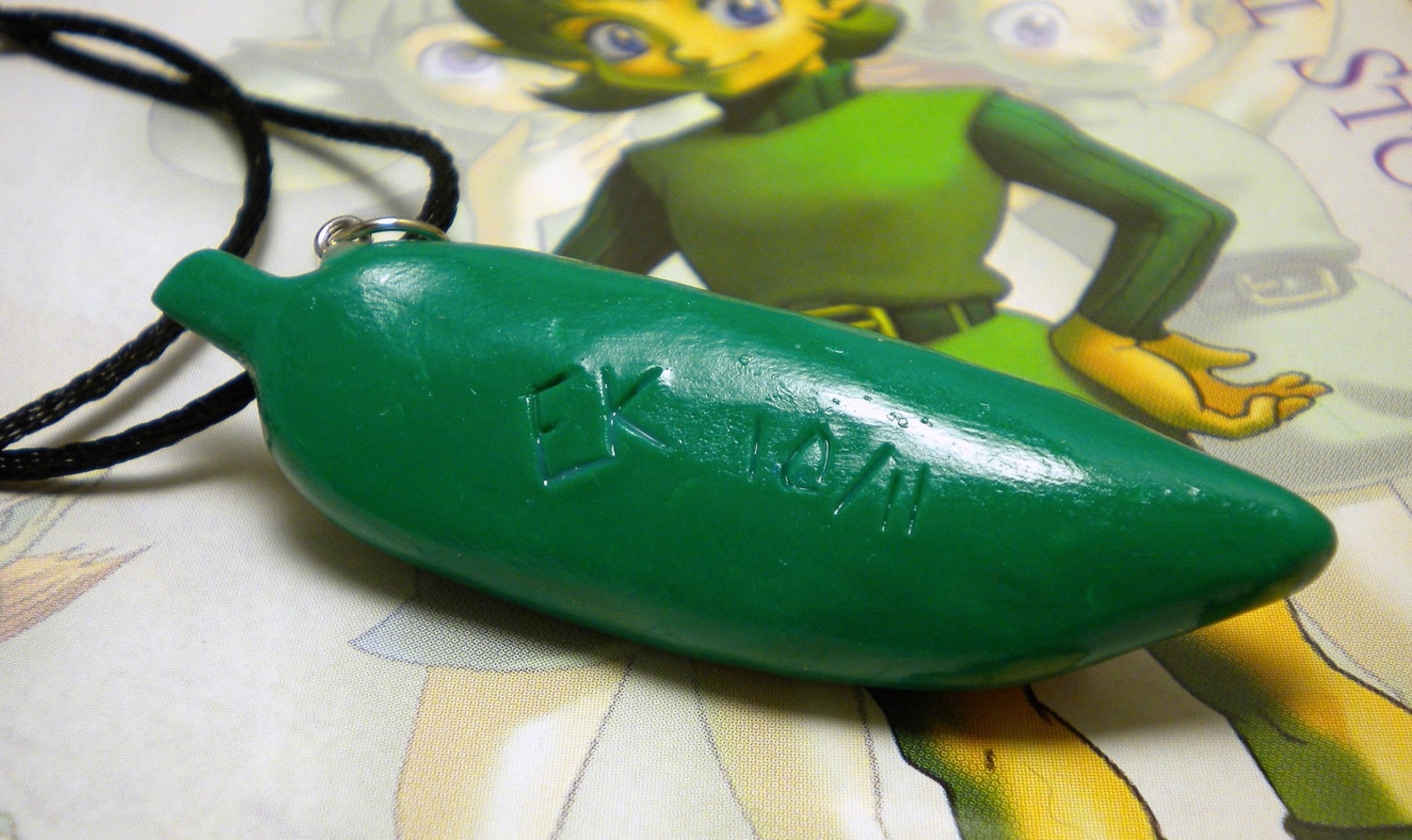 Legend of Zelda Magic Bean Necklace - Etsy