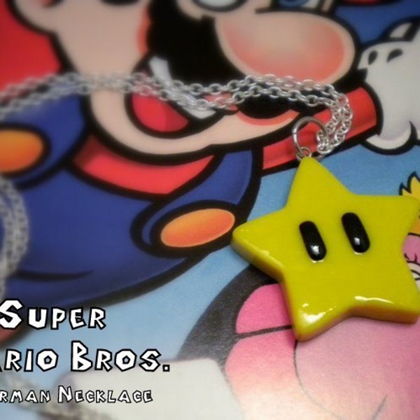 Nintendo Super Mario Necklace - Etsy