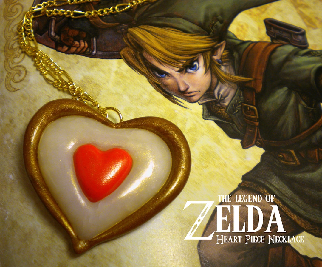 Twilight Princess Heart Piece Necklace Legend of Zelda - Etsy