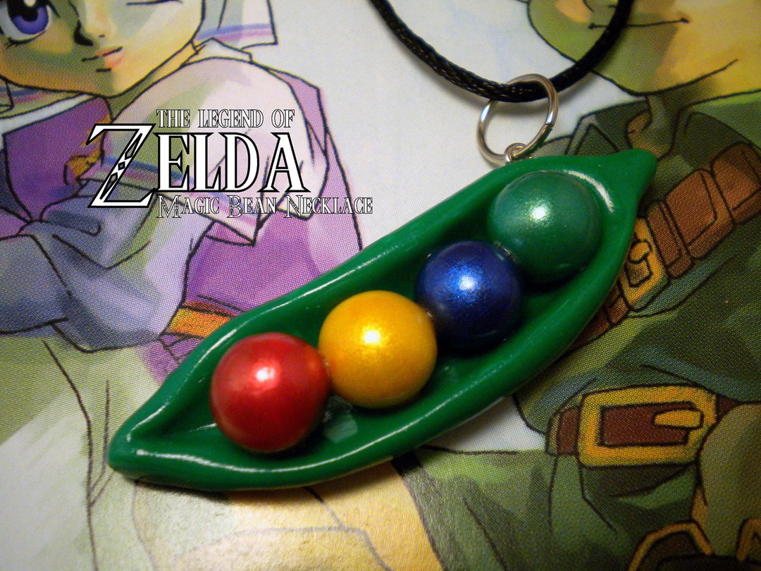 Legend of Zelda Magic Bean Necklace - Etsy
